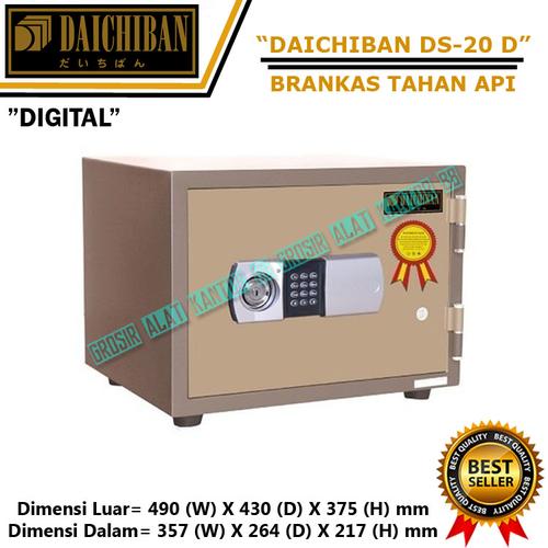 Jual BRANKAS DAICHIBAN DS-20 D Digital - Brangkas DS 20D Tahan Api ...