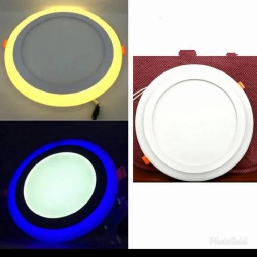 Jual lampu downlight led 2 warna 3 4 6 w 12 18 watt panel ceiling ...