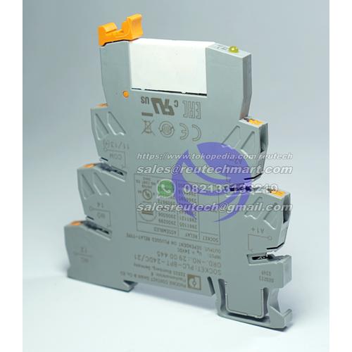 Jual Phoenix Contact 2900299 PLC-RPT-24DC/21 Relay Module - Kota ...