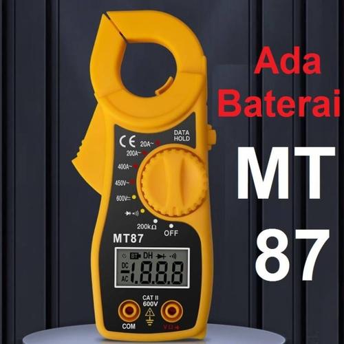 Jual MT87 Digital Clamp Meter tang ampere multimeter MT-87 Kabel Tester ...