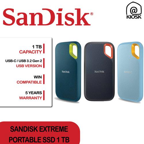 Promo SanDisk External SSD 1TB - Extreme Portable SSD - up to 1050 MB/s - Black Cicil 0% 3x ...