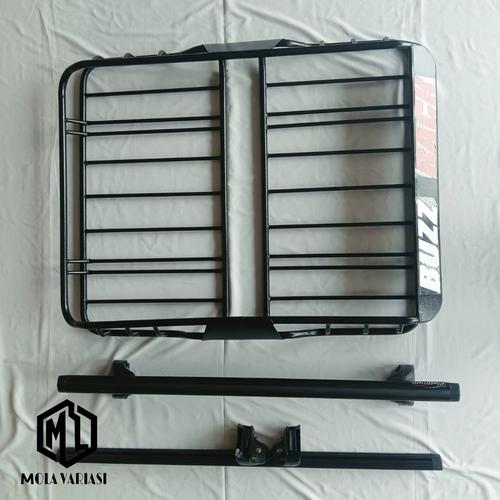 Jual Rak Bagasi Atas Mobil Model Offroad Plus Kaki Rack Khusus Rush ...