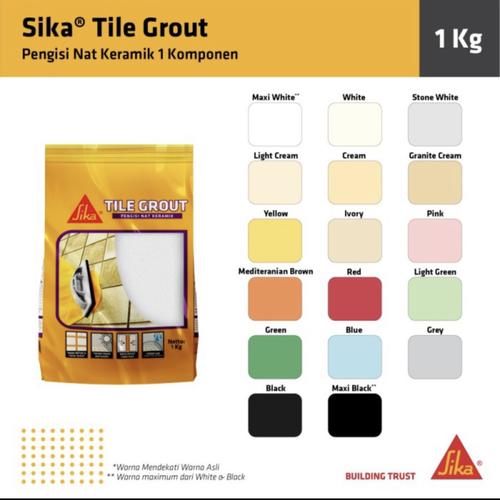 Jual Semen nat keramik SIKA GROUT - Biru Muda - Kota Bandar Lampung ...