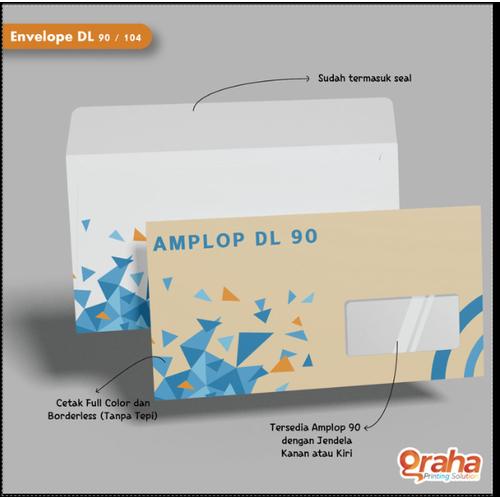 Jual Print / Cetak Amplop DL Full Color Tanpa Seal + Borderless - Amplop 90, Full Color 2 - Kota ...