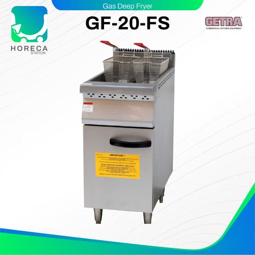 Jual GETRA Gas Deep Fryer Low Pressure GF-20-FS / GF 20 FS / GF20FS ...