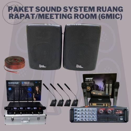 Jual Paket Sound System Ruang Rapat Murah/Sound Meeting Room (6mic ...