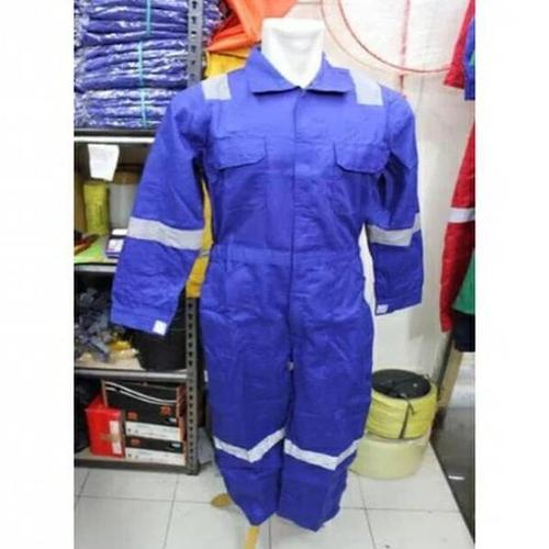 Jual PROMO Wearpack Safety Coverall Baju Seragam TOMMY Warna Biru BCA ...