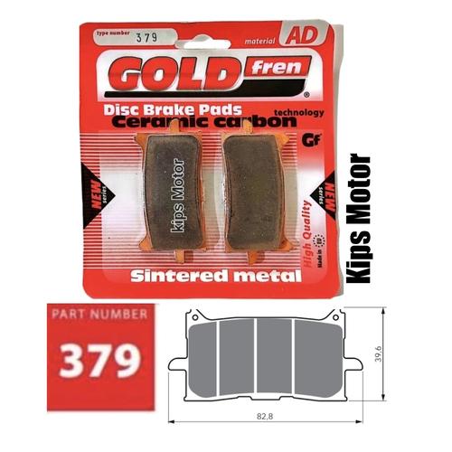 Jual Kampas rem depan Nissin Honda CRF 1000 1100 Africa Twin Gold Fren ...