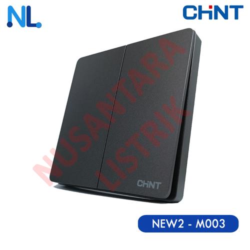 Jual Flush Switch CHINT 2 Gang 1 Way (10A 250V) NEW2-M003 - Kota ...
