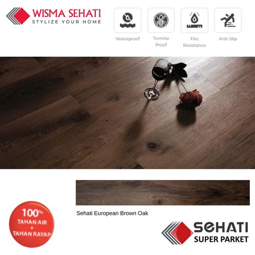 Promo Sehati Super Parket Premium Flooring Lantai Kayu / SPC / Vinyl ...