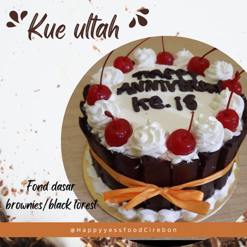 Jual Kue ulang tahun/Birthday cake ukuran 18 cm - Kab. Cirebon ...