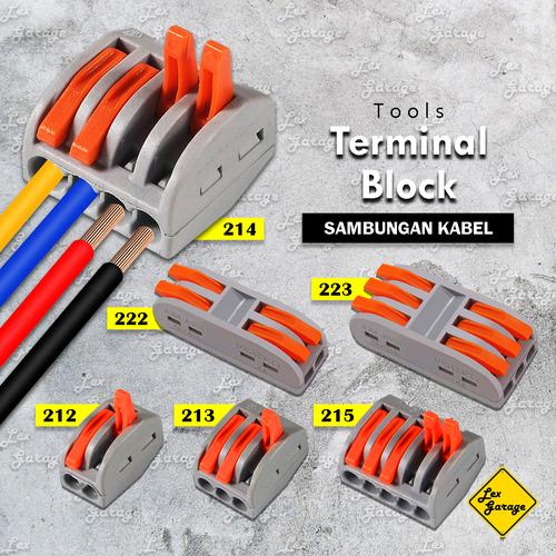 Jual Terminal Block Sambungan Kabel Konektor Kabel Listrik 2 3 4 5 6 ...