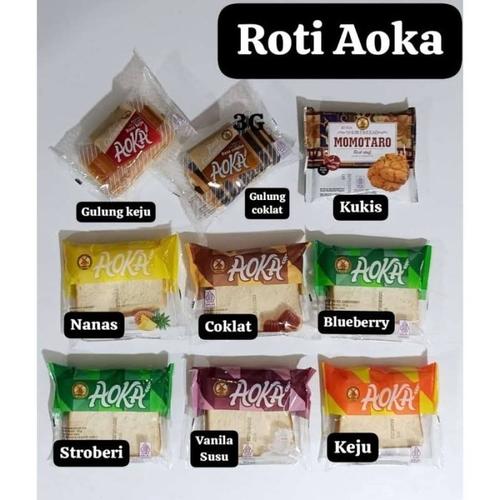 Jual Roti Aoka All Variant Rasa - Roti Panggang min. 30 pcs - Kab ...