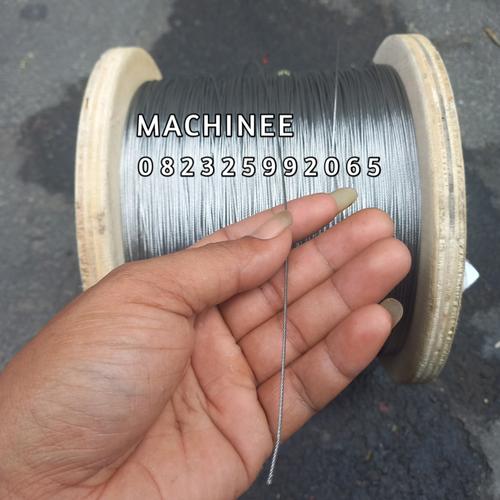 Jual Kawat Sling Stainless 0.5mm 1m 1.5mm 2mm 3mm 4mm 5mm 6mm 8mm10mm murah - 4mm - Jakarta ...