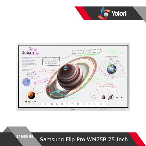 Promo Samsung Flip Pro WM75B 75 Inch - Samsung Interactive Cicil 0% 3x ...