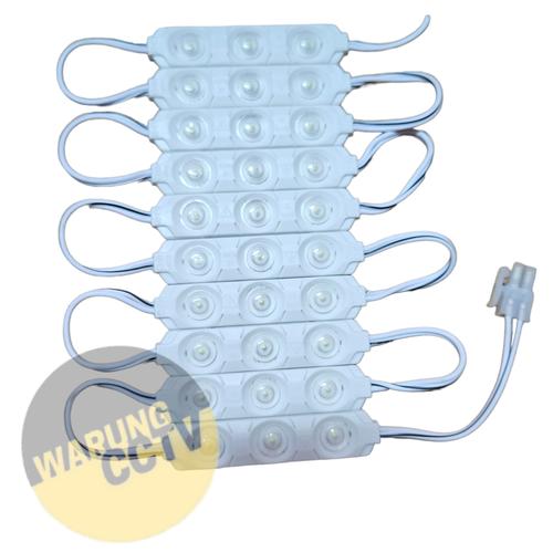 Jual Lampu LED 3 mata AC 220 volt langsung listrik modul 2835 tipe 9820 ...