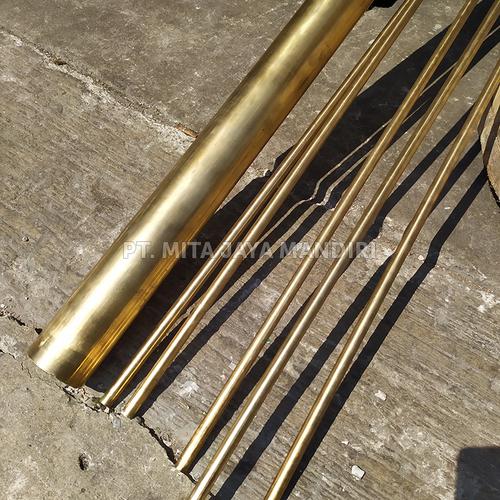 Jual As Kuningan 3 1/2" Potongan | Dia 3 1/2 inch (90mm) | Panjang ...