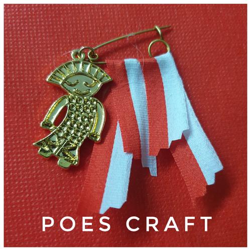 Jual Poes Craft Peniti Ondel Badan Merdeka Atribut 17 Agustus Merah ...