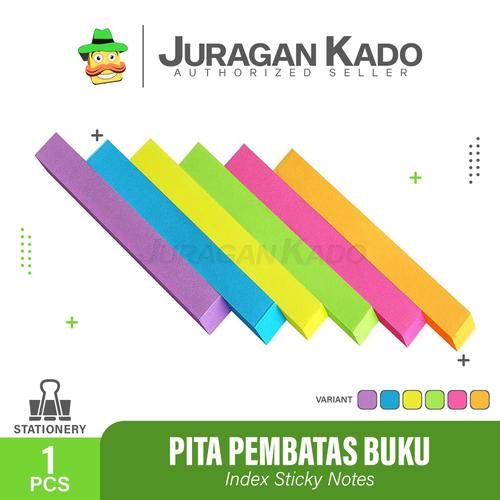 Jual Sticky Note Label Penanda Pembatas Halaman Kertas Buku Majalah ...