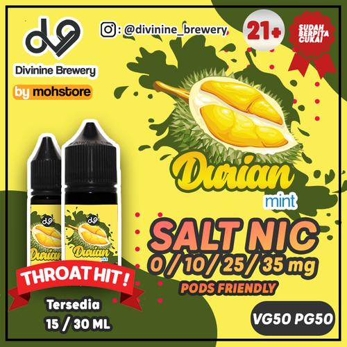 Jual Liquid Vape Dv9 Durian Mint Salt Nic POD Friendly Saltnic - 15ml ...