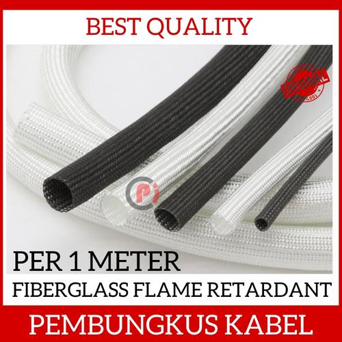Jual Per Meter Pembungkus Pelindung Kabel Listrik Fiberglass Tahan Api ...