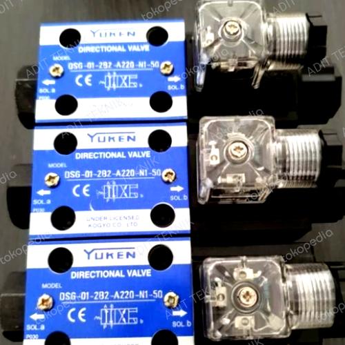 Jual solenoid valve yuken dsg 01 2b2 d24 n1 50 atu ac -220-solenoid valve - Jakarta Barat - ADIT ...