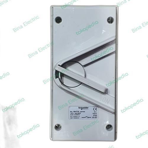 Jual Isolator Switch Weather Protected Schneider WHT20 3P 20A IP66 ...