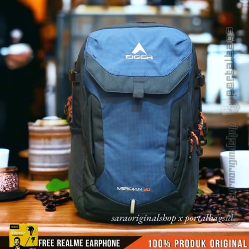 Promo Eiger Meridian 30L - Tas Ransel Backpack Pria Original - Blue ...