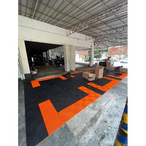 Jual LANTAI INTERLCK MODULAR FLOORING 40CM LANTAI GARASI MODERN by ...