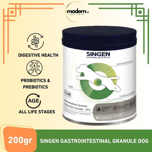 Jual Singen VP1 Gastrointestinal Formula Granule Dog 200gr - Jakarta ...