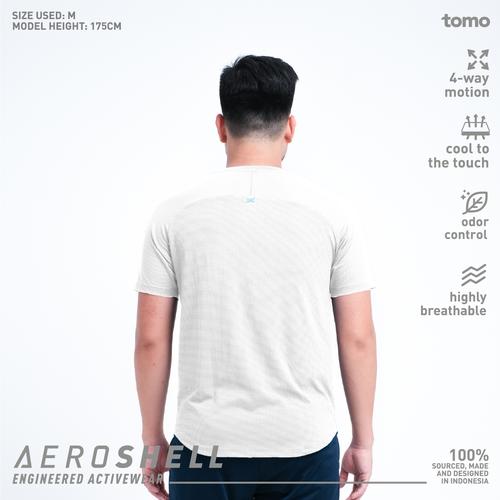 Jual Tomo Aeroshell / MENS Active Short Sleeve Shirt / Arctic White - Small - Jakarta Timur ...