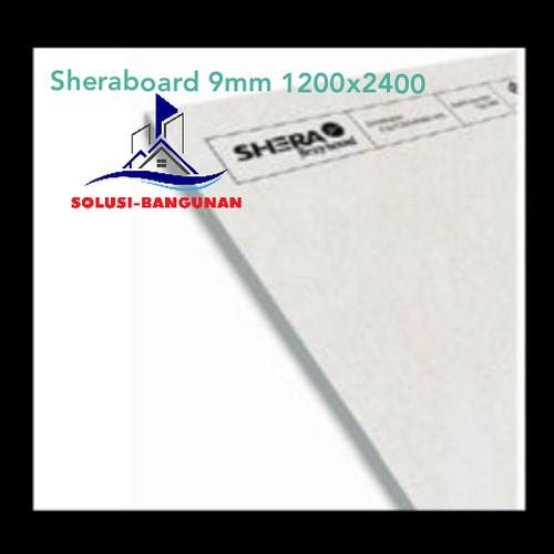 Jual Sheraboard 09mm 1200x2400 / shera / papan semen / fybersemen ...