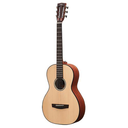 Jual HEX P100E-M PARLOR GUITAR ACOUSTIC NET - Jakarta Pusat - Net Musik ...