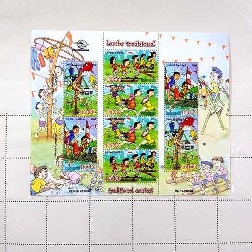 Jual Prangko LOMBA TRADISIONAL HARI KEMERDEKAAN 17 AGUSTUS - Jakarta ...