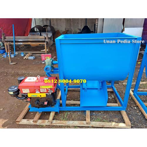 Jual Mesin Mixer Kompos Pengaduk Pakan Ternak Kapasitas 350 kg - Kab ...