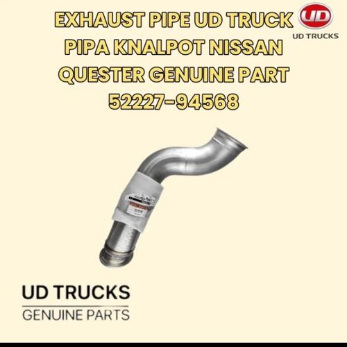 Jual EXHAUST PIPE PIPA KNALPOT UD TRUCK NISSAN QUESTER GENUINE 52227 ...
