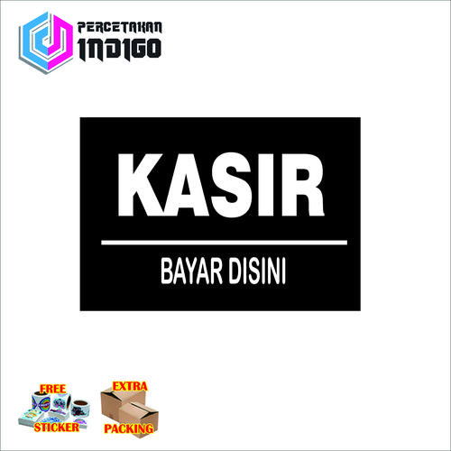 Jual sign akrilik acrylic kasir bayar disini - Kab. Bekasi - PERCETAKAN ...