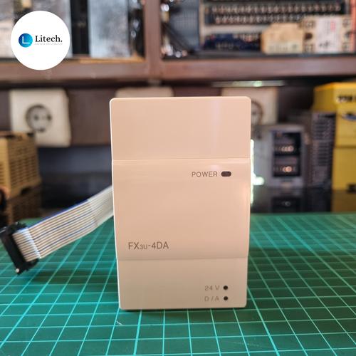Jual Plc Mitsubishi Extension Module FX3U-4DA - Kab. Bekasi - Litech Electrical | Tokopedia