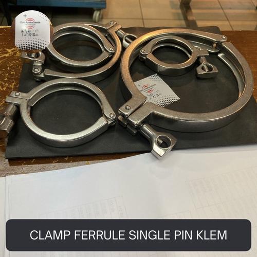 Jual CLAMP FERRULE SINGLEPIN 4" 5" 6" 8" TRICLAMP FERRULE KLEM SANITARY ...