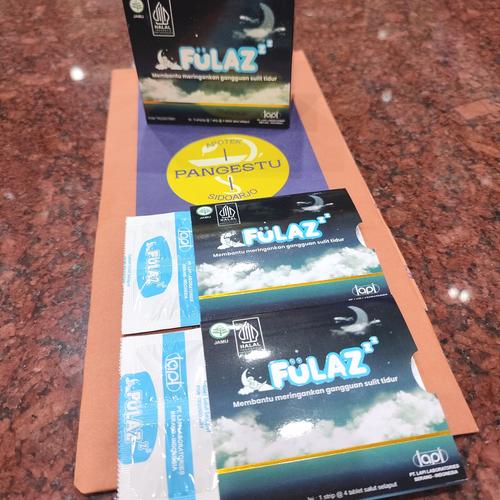 Jual Fulaz 1 Strip 4 Tablet / Herbal Untuk Sulit Tidur / Pulas Pulaz ...