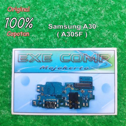 Jual Samsung A30 A305F Papan konektor cas mesin bawah ori copotan- eXe ...