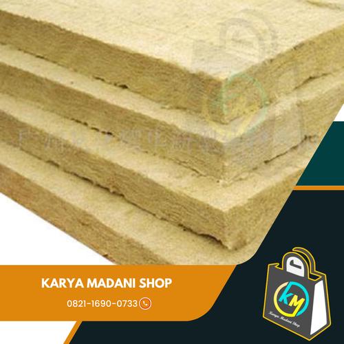 Jual Rockwool Peredam Suara Ruangan Density 100Kg/Fire Rock/Rokwul/1 ...