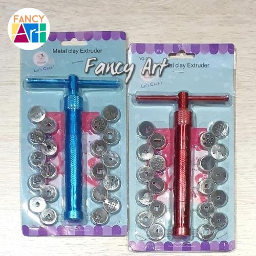 Jual Extruder Tool for Clay Craft Fondant Gumpaste - Biru - Jakarta ...