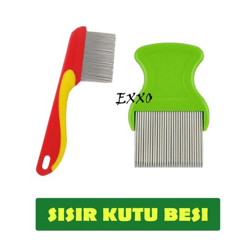 Jual Sisir Kutu Besi Panjang / Pendek Sisir Ketombe Untuk Orang dan ...