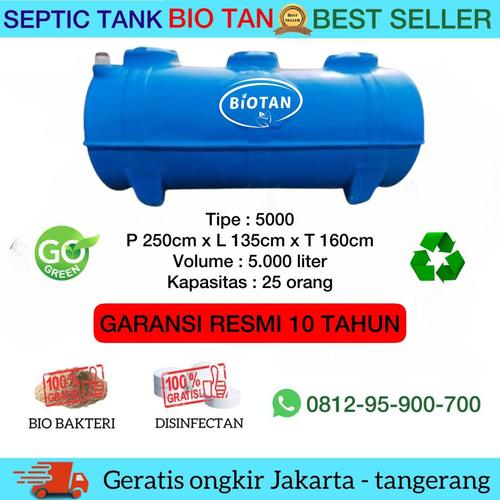 Jual Septic Tank ,Septic Tank Bio ,Biotech ,Biofil ,Biotank ,5000 liter ...