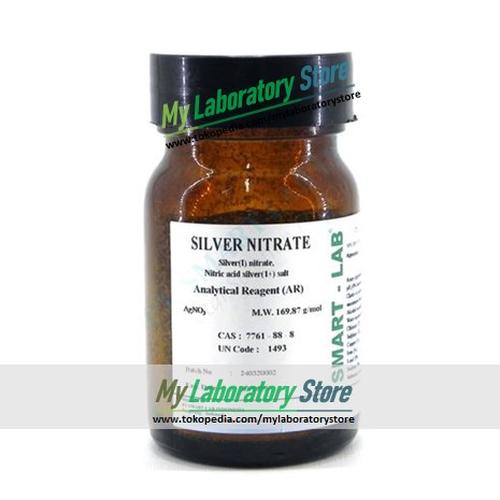 Jual Silver Nitrate / AgNO3 [ 25 GRAM / 100 GRAM ] - Perak Nitrat PA ...