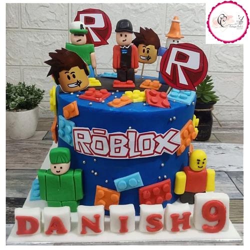 Jual Kue Ulang Tahun Roblox / Roblox Boy / Roblox Cake / Kue Ultah Laki ...