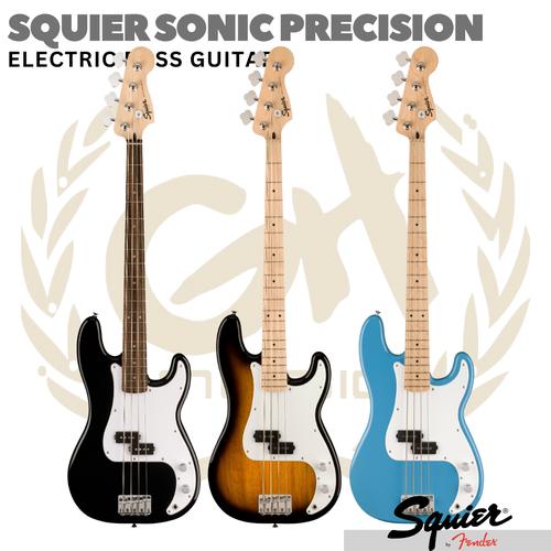 Promo SQUIER SONIC PRECISION Electric Bass Guitar | Bass Listrik ...