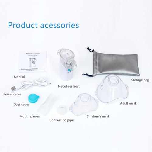Jual Medical Ultrasonic Nebulizer Portable Alat Pernafasan Asma Terapi ...