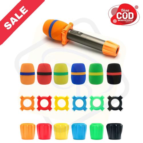 Jual Baru Set Ring karet mic holder anti rolling cover pelindung anti ...